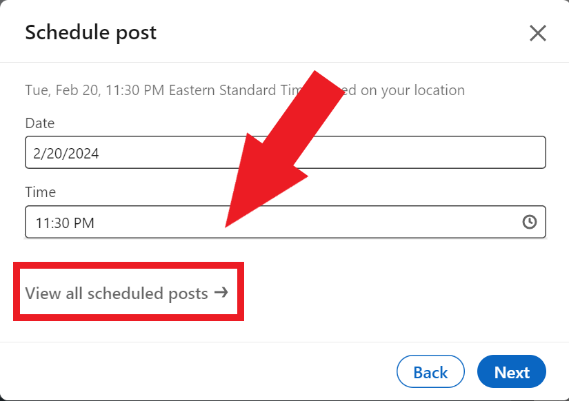How to Schedule LinkedIn Posts (for Free!)